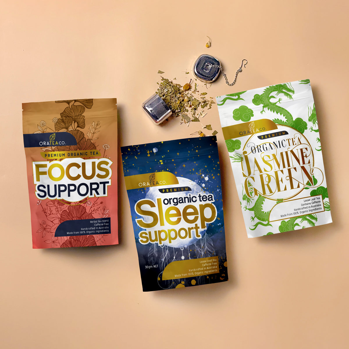 Study & Focus Herbal Tea Bundle - Limited – OraTeaCo